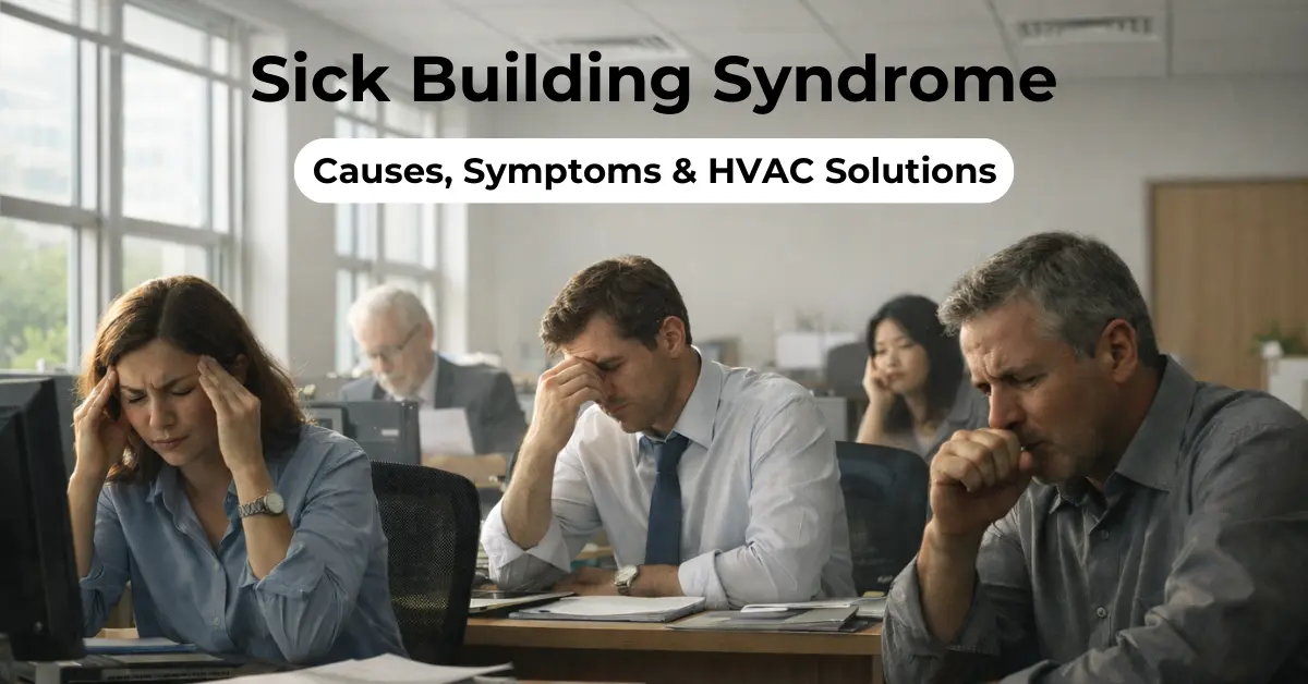 Sick Building Syndrome – Causes, Symptoms & HVAC Solutions.